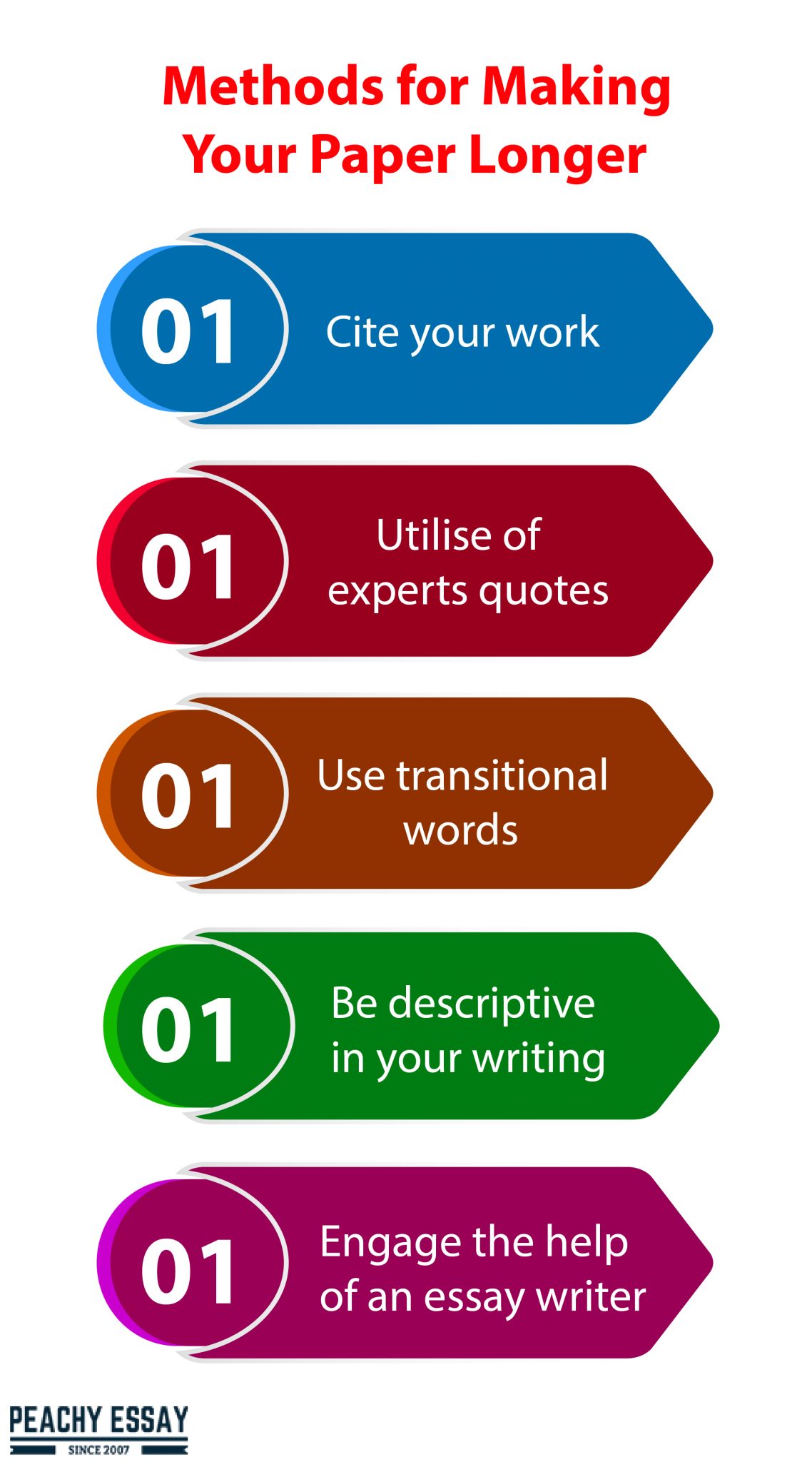 5 Sneaky Ways To Make Your Paper Longer Peachy Essay