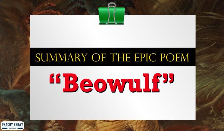 Summary of the Epic Poem “Beowulf”